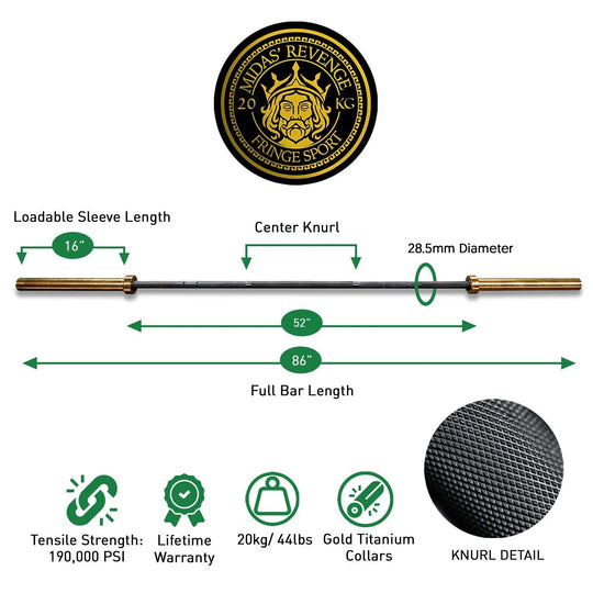 Barbells and Bars for weightlifting – Fringe Sport