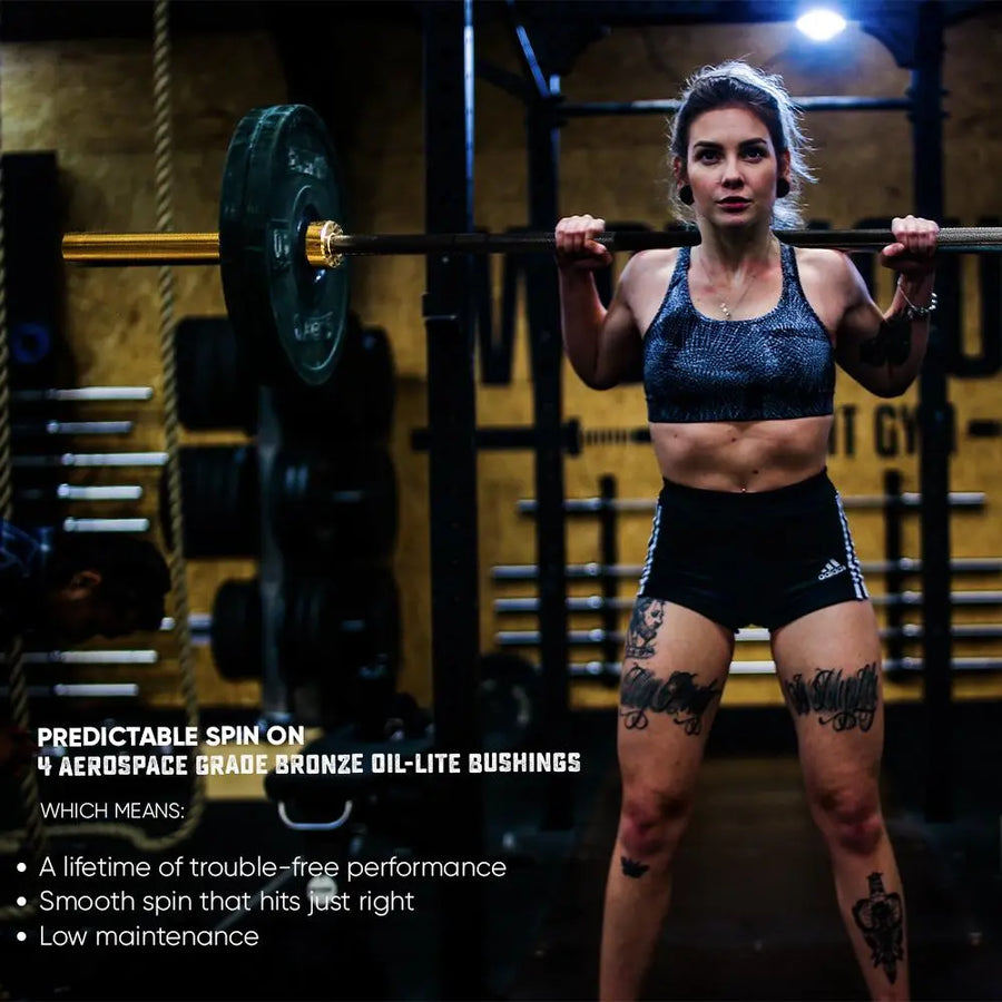 20kg Midas Revenge Bar | Best Garage Gym Bar – Fringe Sport