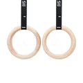 Competition Wood Gymnastic Rings - With Straps | FringeSport Equipment ...