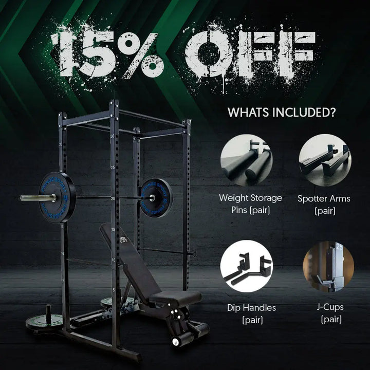 Buy Squat Racks for home and commerical gym use – Fringe Sport