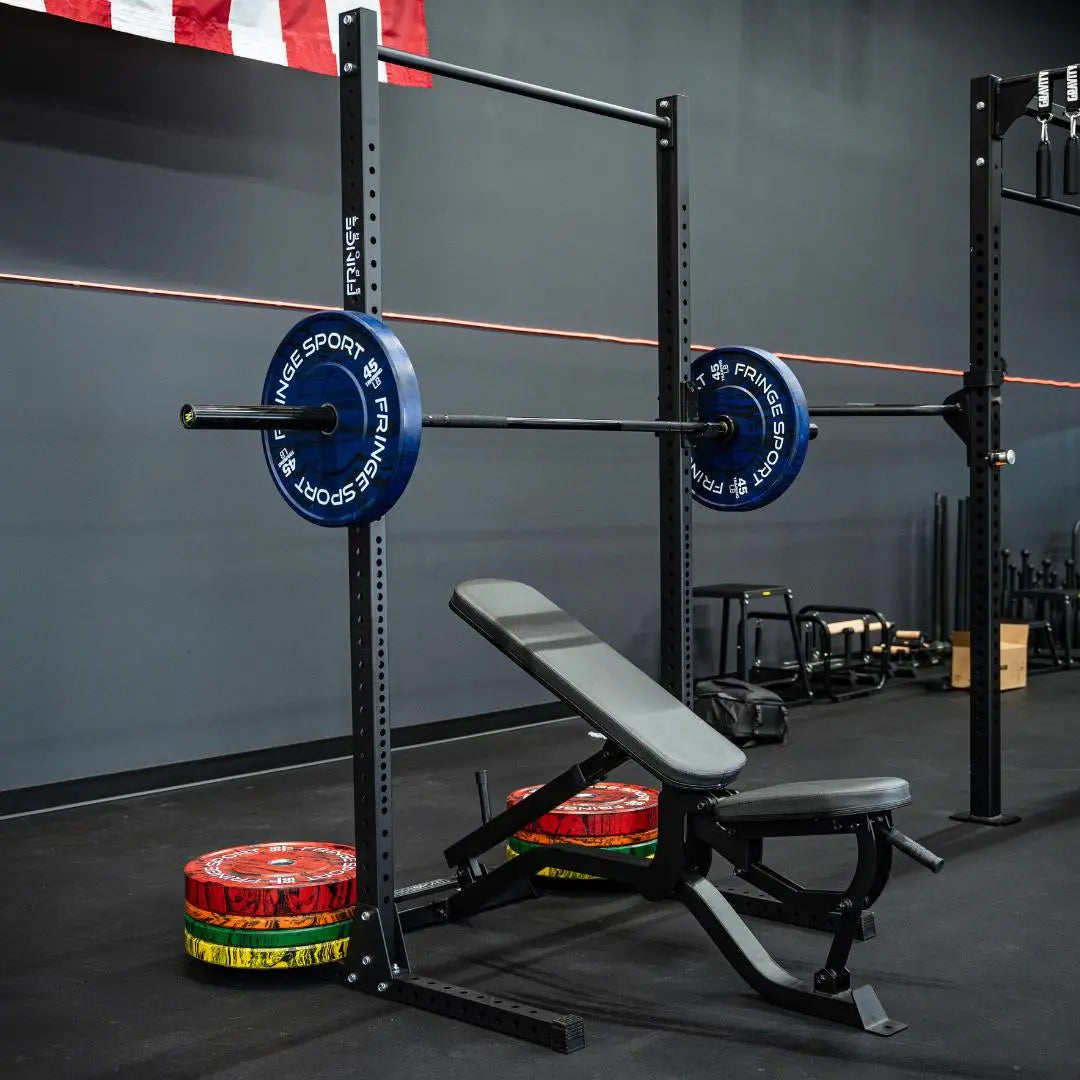 Squat Rack with Pullup Bar – Fringe Sport