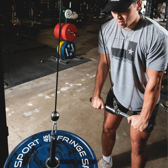 Lat & Lift Cable Pulley System - Fringe Sport