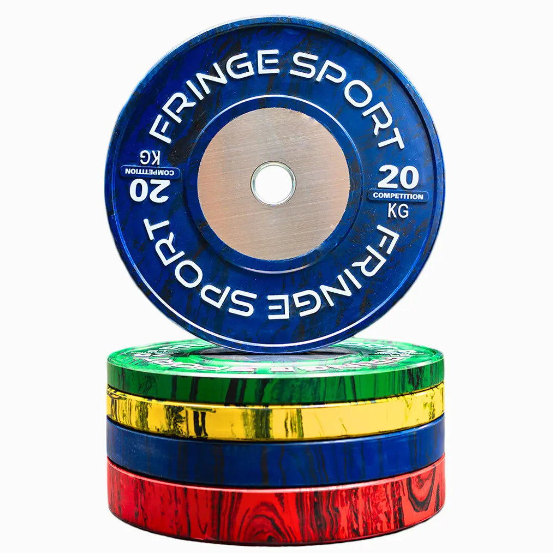Black Training Competition Plates - Pounds by Fringe Sport