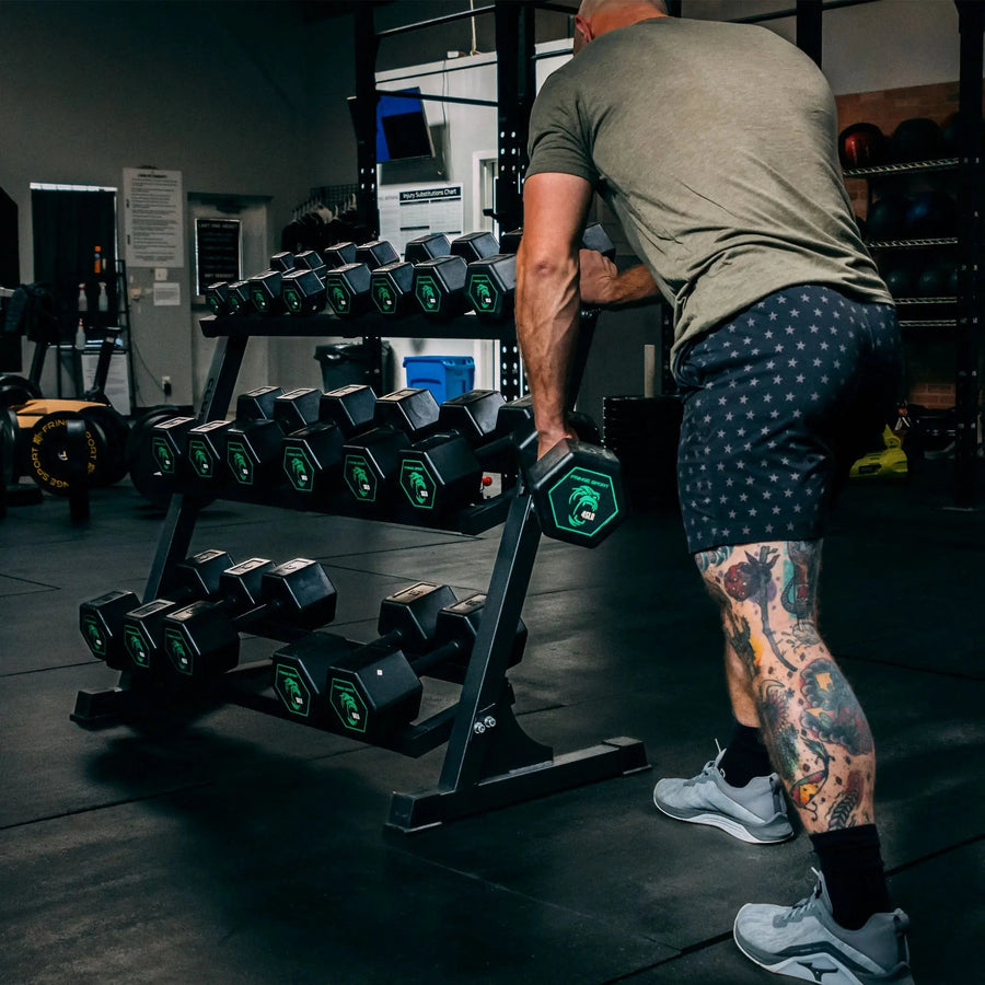 Silverback Dumbbells Complete Set (5lb-50lb) - Fringe Sport