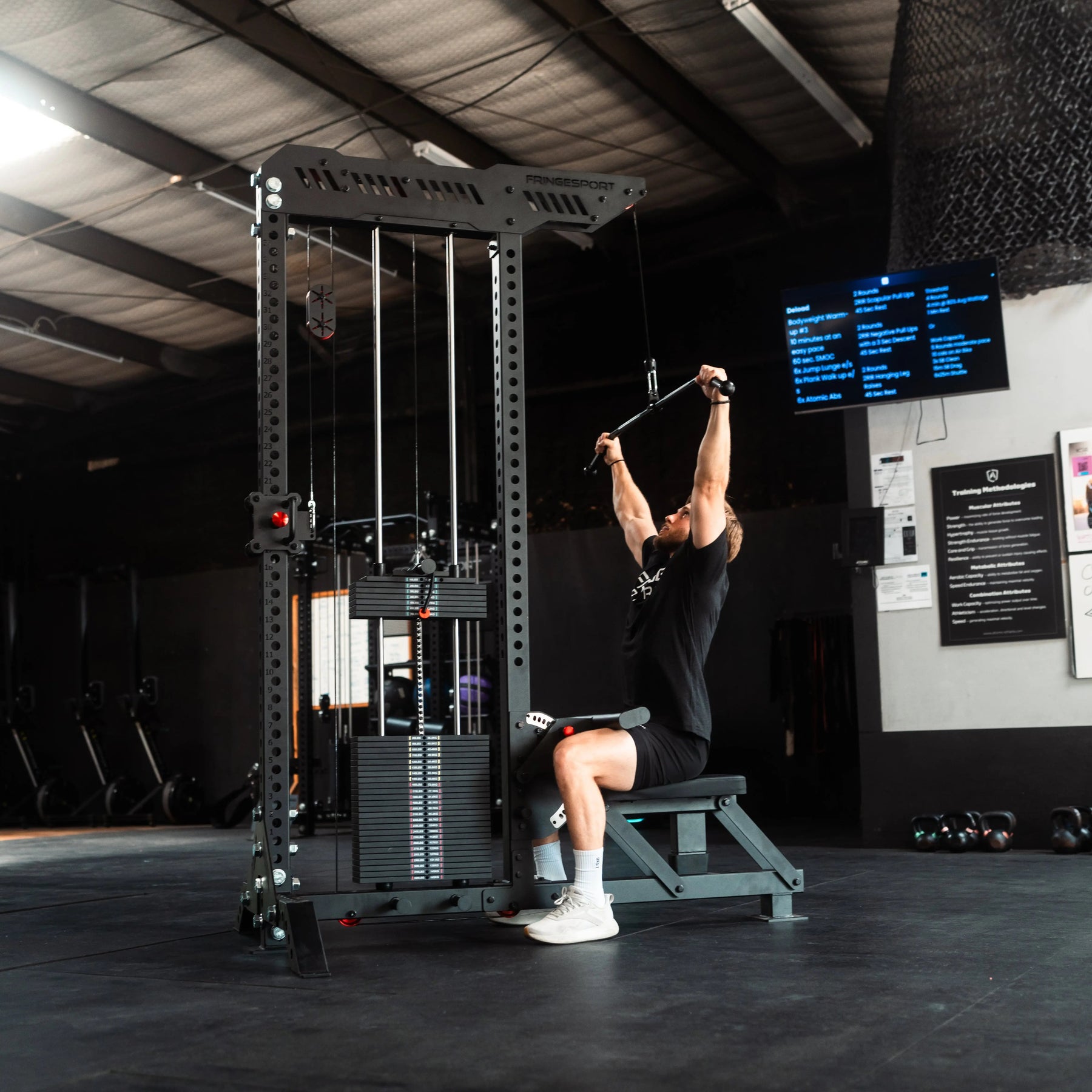 The Walrus Single Tower Lat Pulldown & Low Row | Fringe Sport