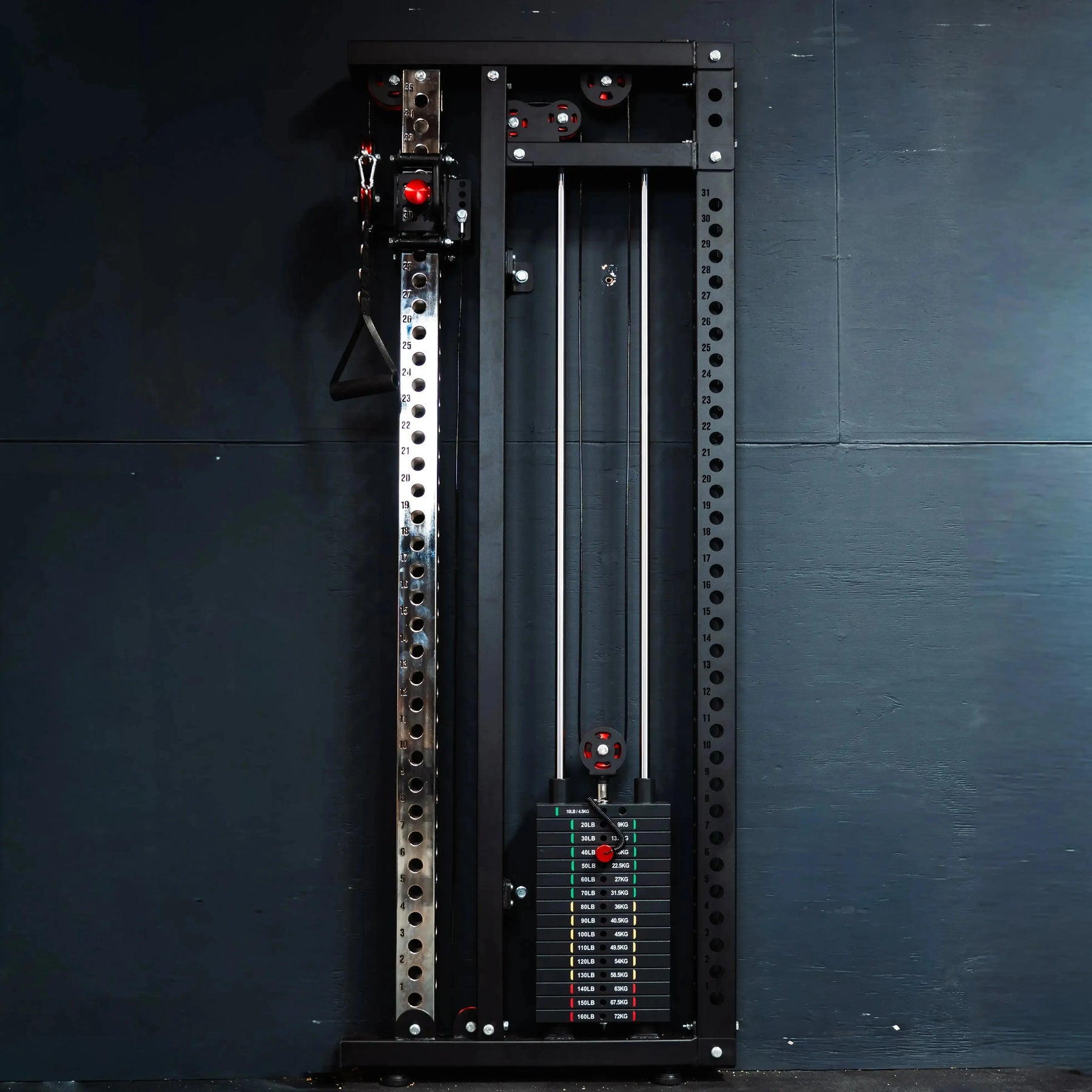 Slim Gym Modular Wall-Mounted Functional Trainer & Squat Rack – Fringe ...