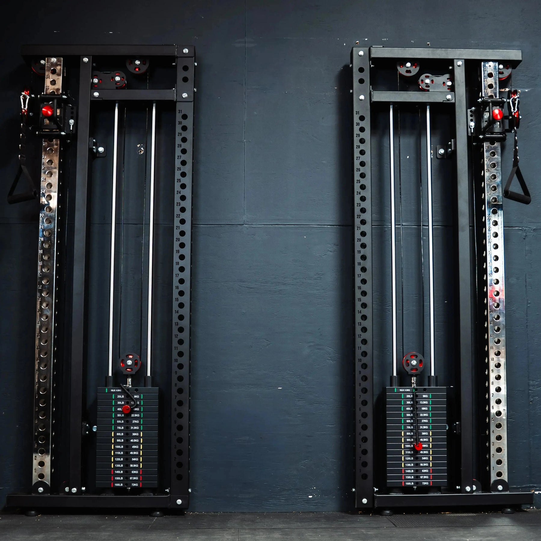Slim Gym Modular Wall-Mounted Functional Trainer & Squat Rack – Fringe ...