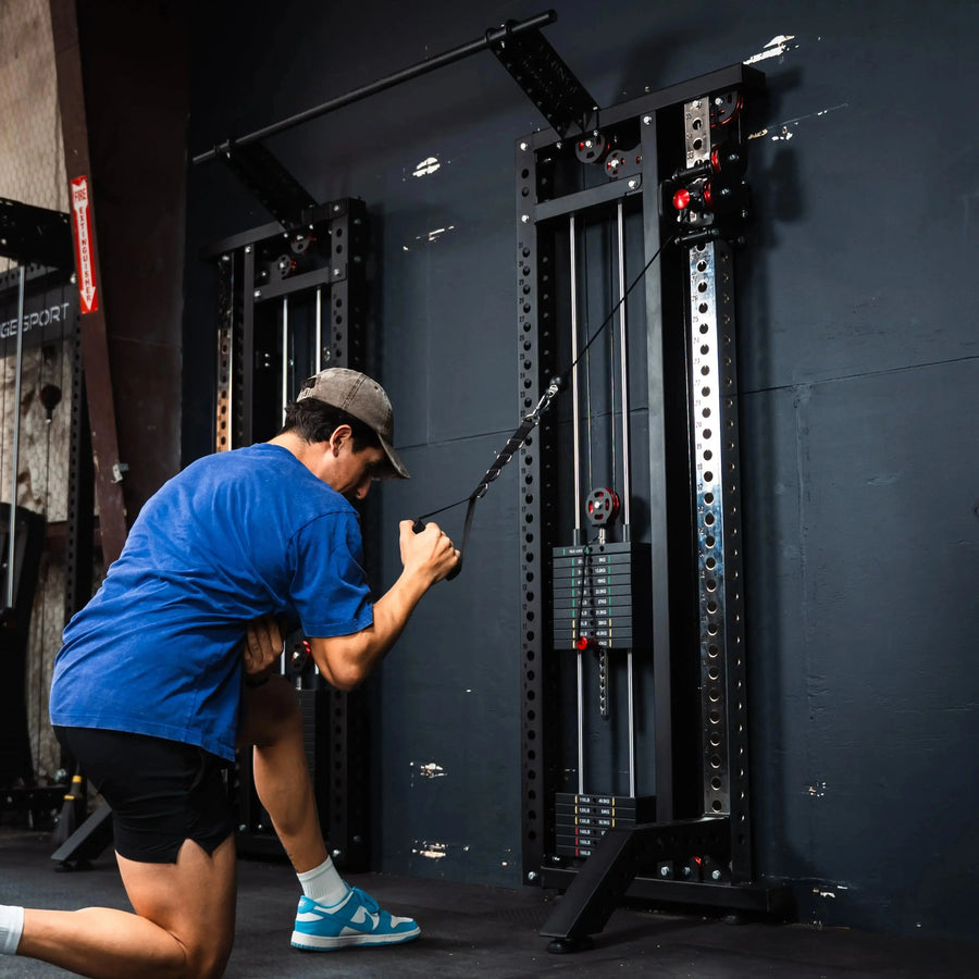 Slim Gym Modular Wall-Mounted Functional Trainer & Squat Rack – Fringe ...