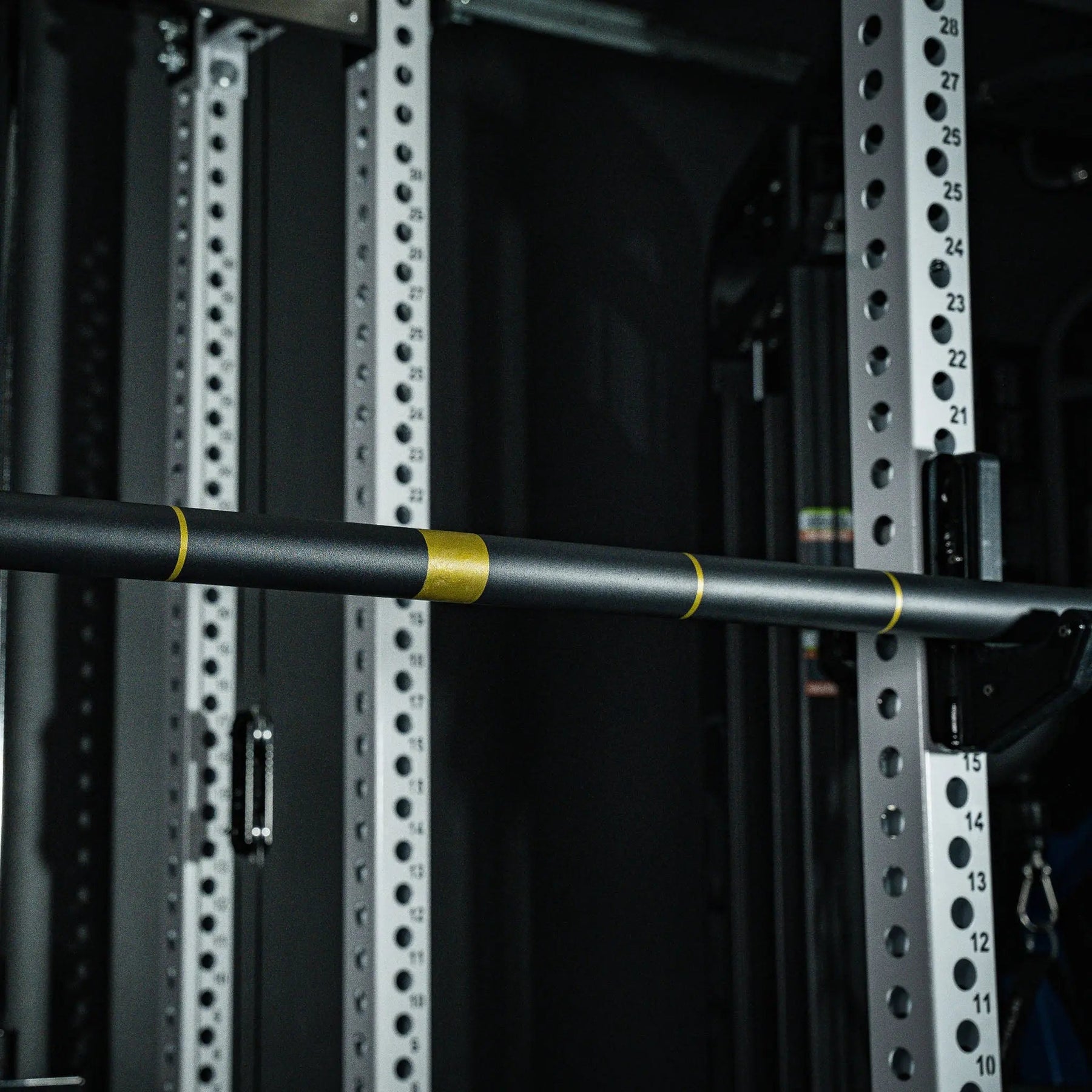 Stubby Axle Barbell - Rackable Shorty Bar - Fringe Sport
