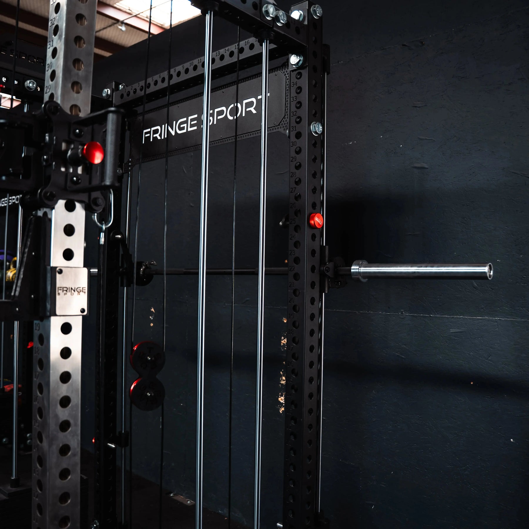 The Dane 2 Fully Loaded | Half Rack & Attachments Package | Fringe Sport